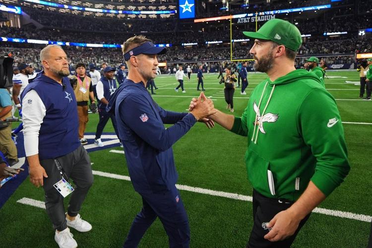 Cowboys don't challenge after refs miss tipped ball on roughing the ...