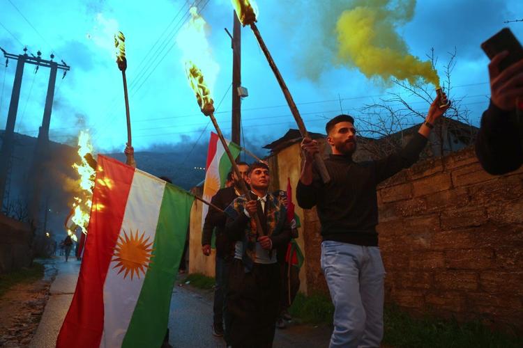 Syrian Kurds return home to celebrate Nowruz for the first time since exile