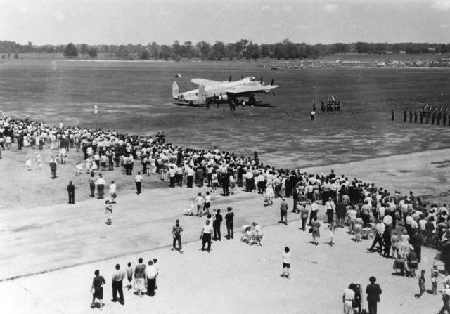 Hamilton’s Lancaster once sat on pedestals in Goderich