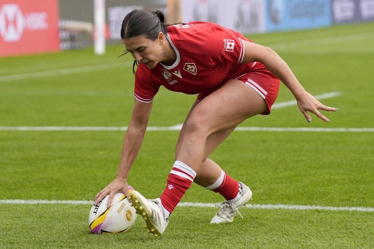Canada's Julia Schell still smiling after six-try performance at Rugby ...