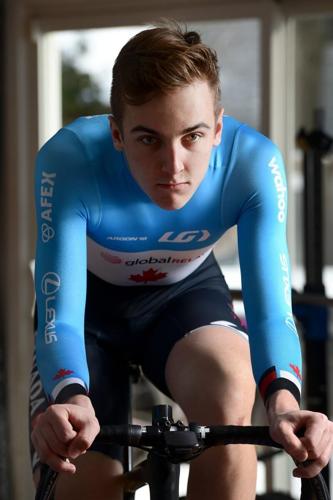 He’s a world champion, but this Ancaster cyclist has much bigger goals ...