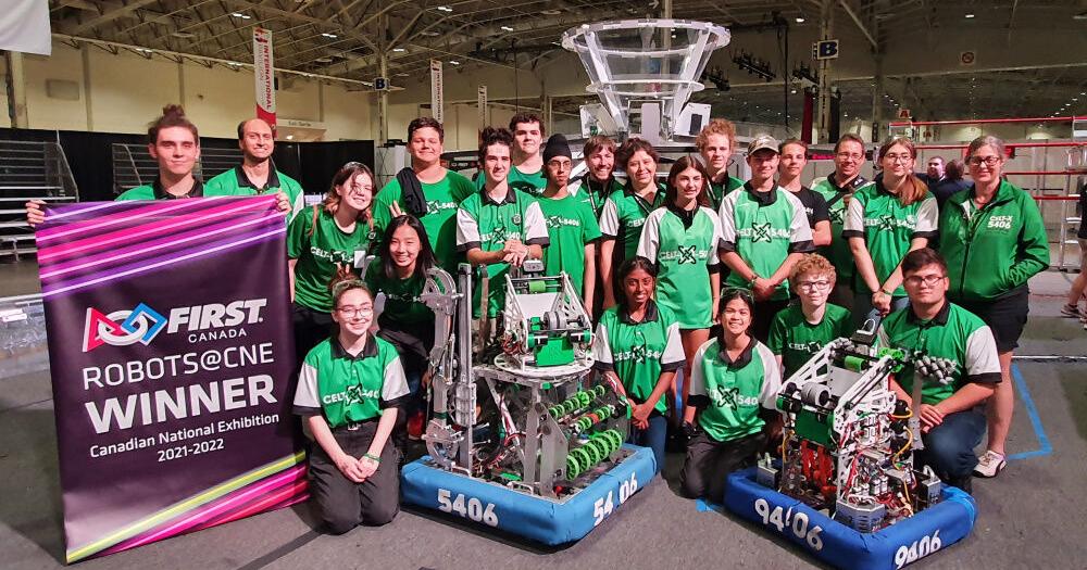 Hamilton Robotics teams win at CNE