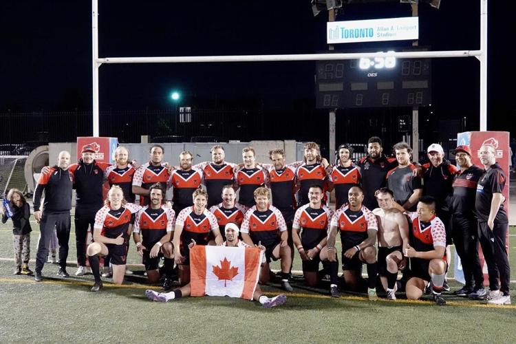Members of the Canada Wolverines rugby league team play for the love of ...