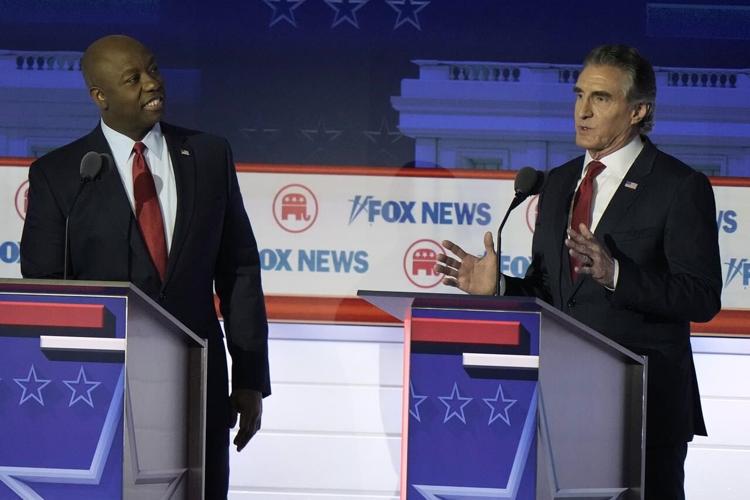 Republican candidates fight each other, and mostly line up behind Trump ...