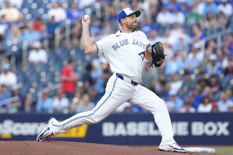 Blue Jays' Scherzer happy with health but not with loss after milestone ...