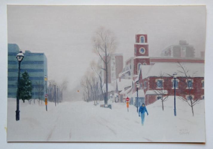 Ken Davy’s Christmas cards with a personal touch