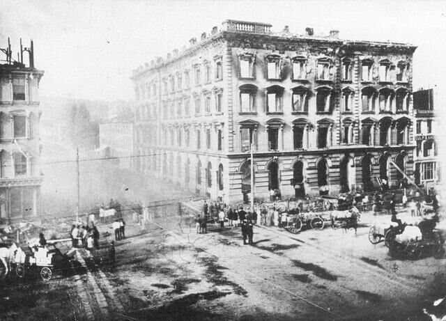 The devastating fire that led to the creation of the Hamilton fire ...