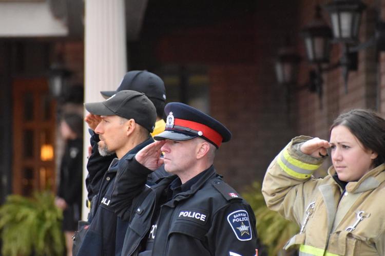 PHOTO GALLERY: Hundreds came out for procession of fallen South Simcoe ...