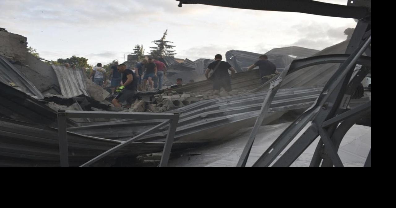 Missile kills 11 in a popular Ukrainian pizza parlour as Russia’s ...