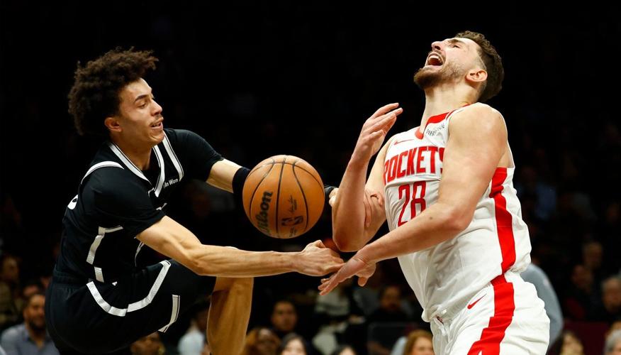 Durant and Thompson lead the Rockets past the Nets 120-96 for their 4th ...