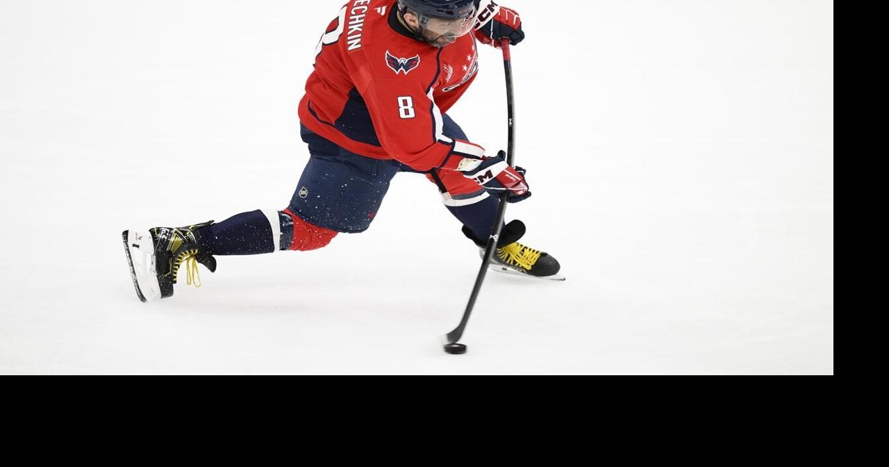 Alex Ovechkin is on track to break Wayne Gretzky's NHL career goals record