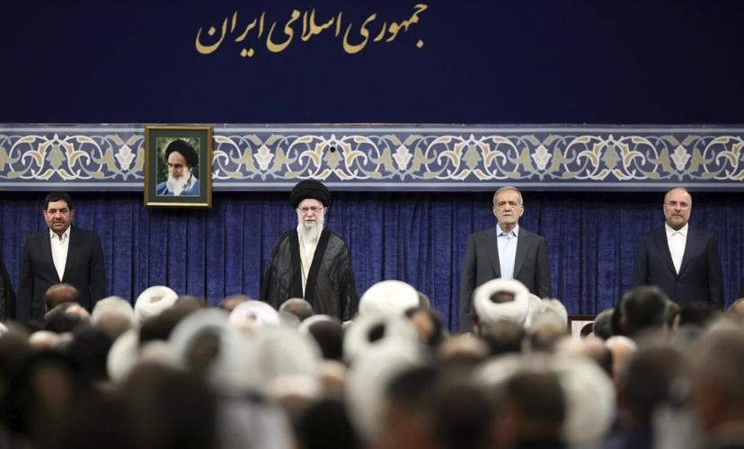 Iran's supreme leader endorses reformist Pezeshkian as new president ...