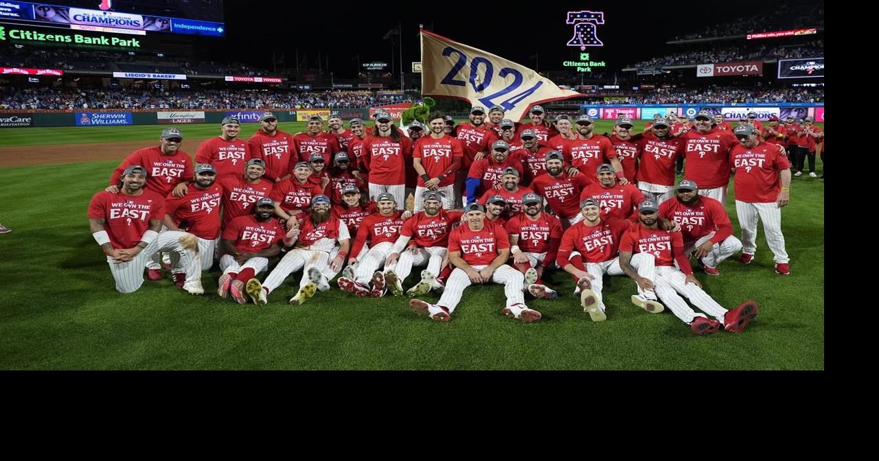 Phillies clinch NL East title with 6-2 win over the Cubs