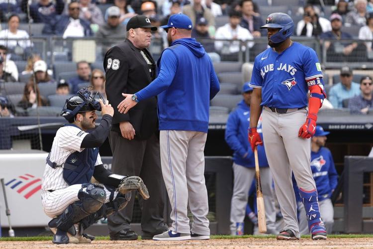 Blue Jays' Gausman ejected after throwing 53 pitches in 6-run 3rd ...