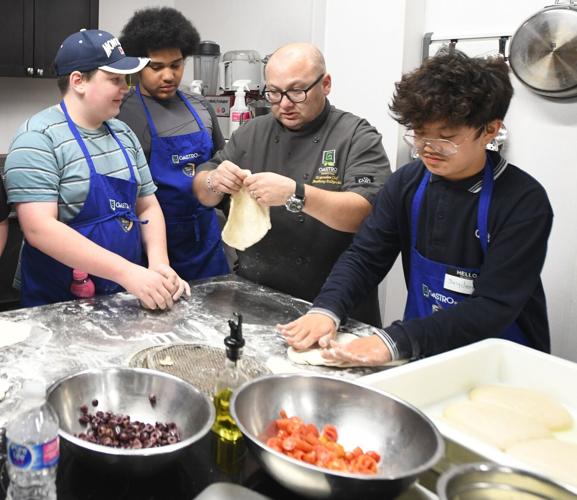 Hamilton youth cooking class police, CityKids partnership
