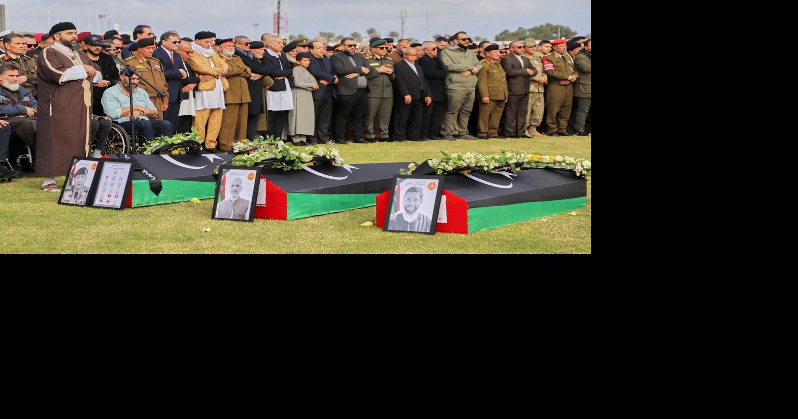 Libya mourns military chief killed in Turkey plane crash