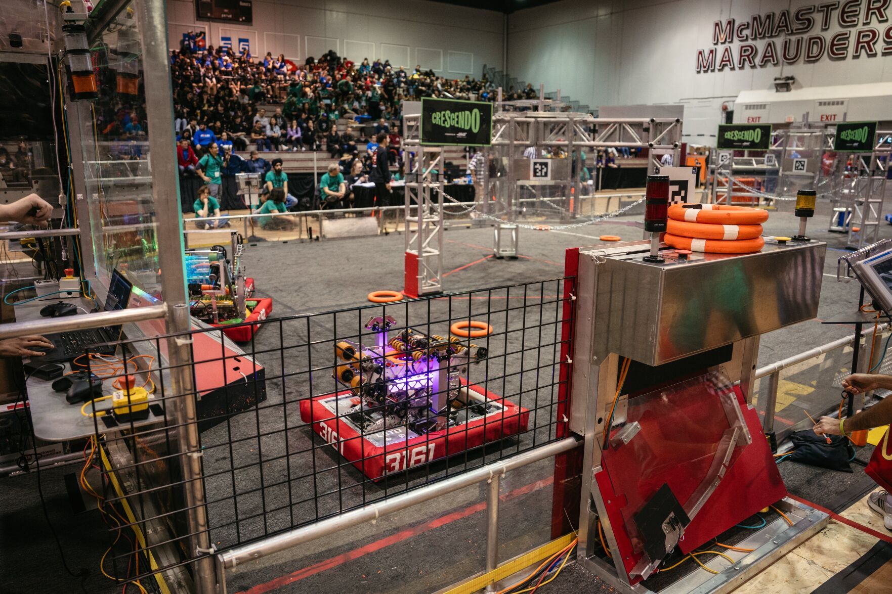 Robotics competition ‘opens the door’ for Hamilton students
