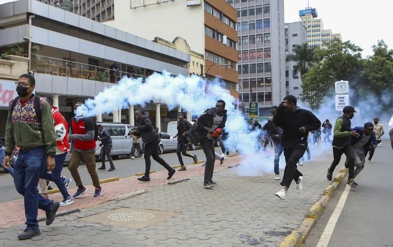 Thousands in Kenya demonstrate against proposed new taxes
