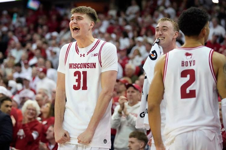 No. 24 Wisconsin moves back into Top 25 by displaying a knack for ...