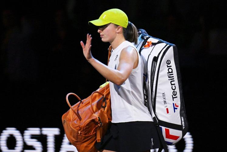 Ostapenko beats Swiatek again and reaches Stuttgart semifinals with ...