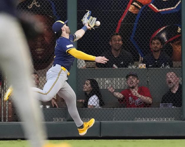 Blake Perkins has 3 of the Brewers' 16 hits in an 8-5 victory over the ...
