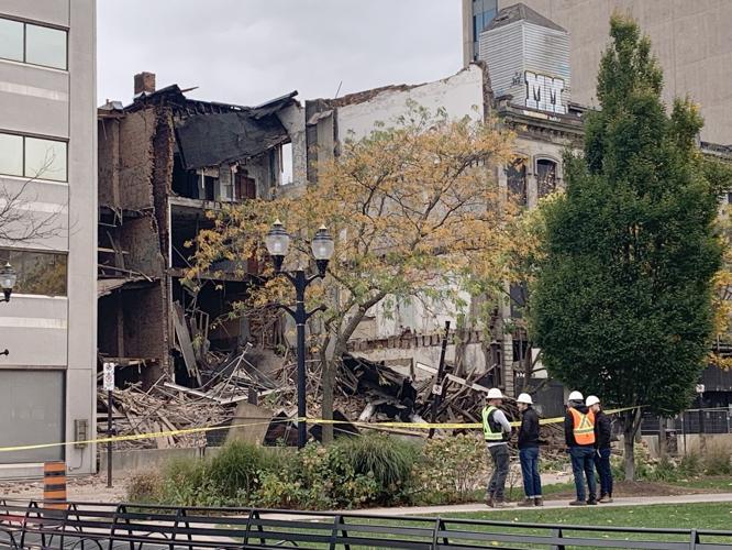 Engineer failed to share state of Gore Park buildings: city