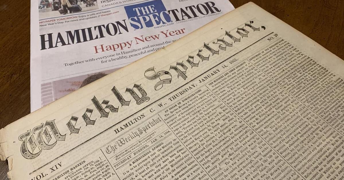 The Hamilton Spectator looks back on 175 years of journalism