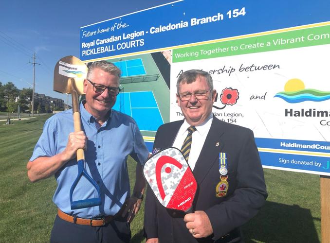 Pickleball peacekeeping project comes to Caledonia