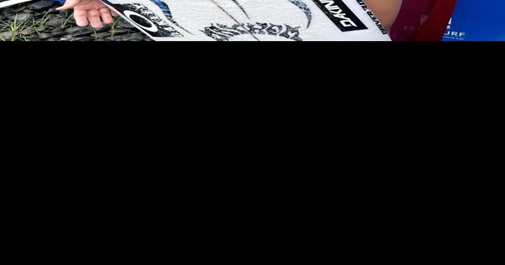 Teenage surfer Erin Brooks making waves, moving up the world surfing ladder