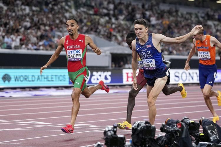 Portugal's Isaac Nader is the out-of-nowhere winner of men's 1,500 ...