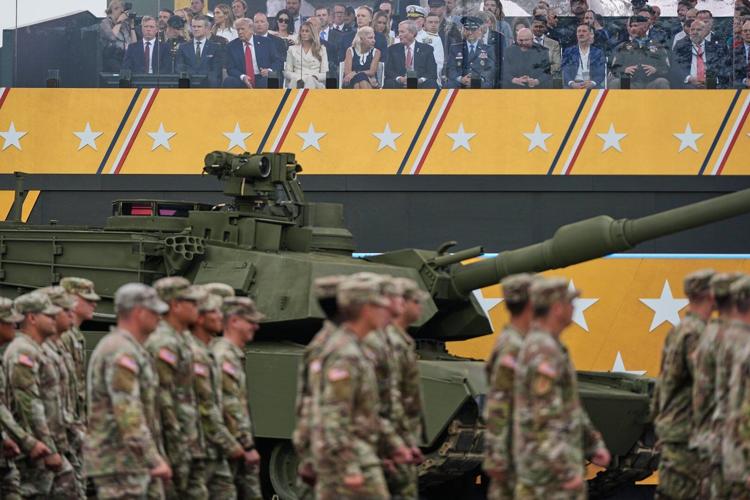 The Army turns 250. Trump turns 79. Cue funnel cakes, festive bling ...