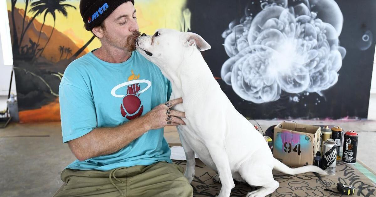 Scott McDonald’s dogs helped him beat cancer — now he’s walking his pup ...