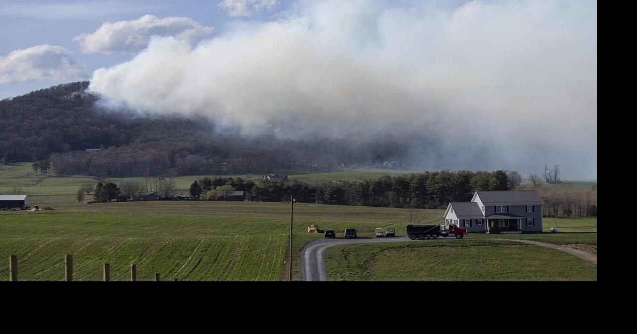 National Guard helicopters help battle West Virginia wildfires in steep ...