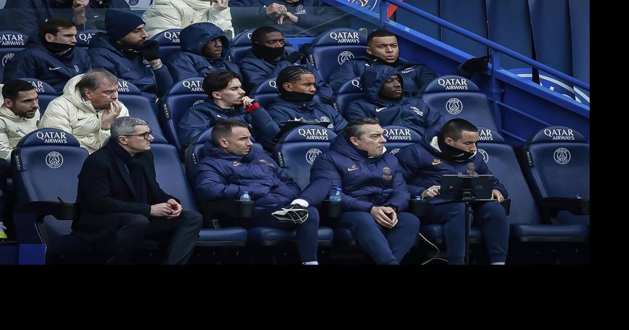 French leader PSG draws at home with Kylian Mbappé on the bench ...