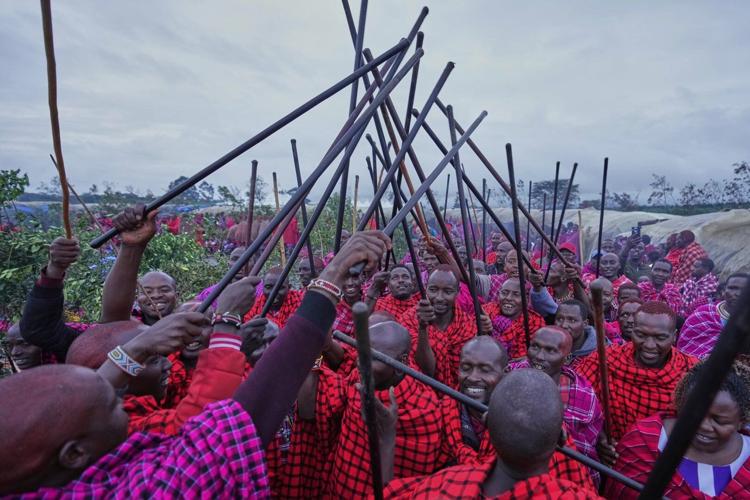 A new generation of Maasai warriors is born in Kenya