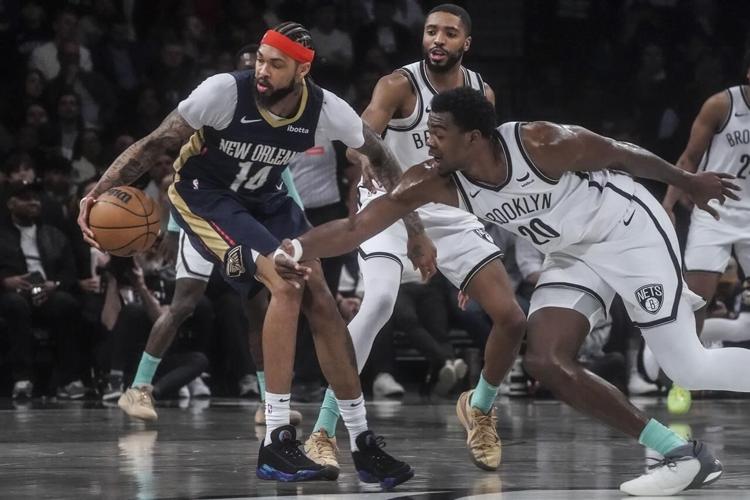 Zion Williamson has high-flying slam, leads Pelicans past Nets 104-91