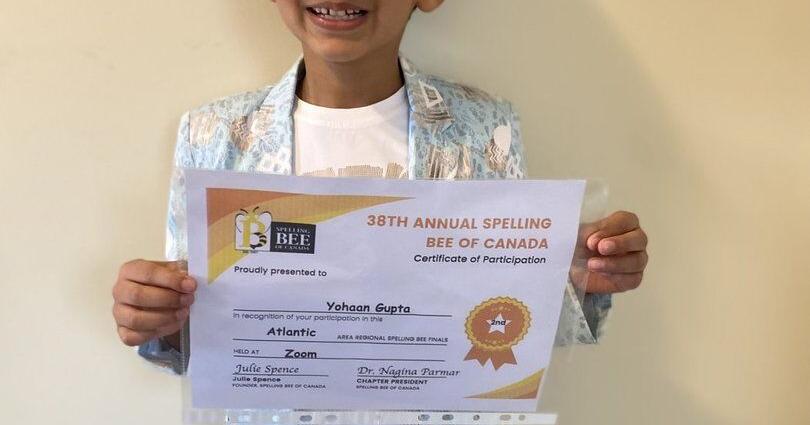 A+ performance spelling bee performance by local six-year-old