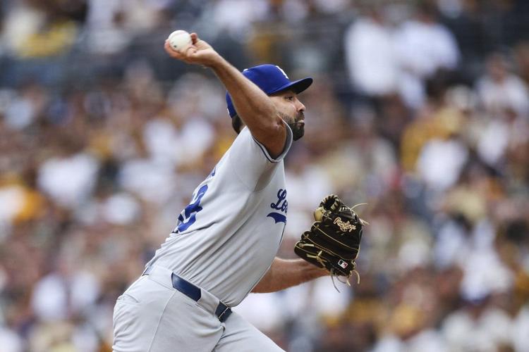 Dodgers' pitching injury woes culminate in a punt. Matt Sauer takes one ...