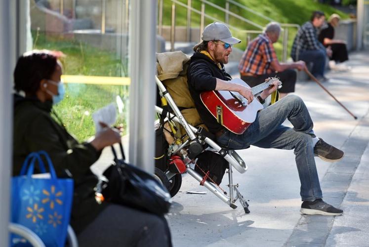 Busker Jason Collings travels around Hamilton and Burlington ‘to make ...