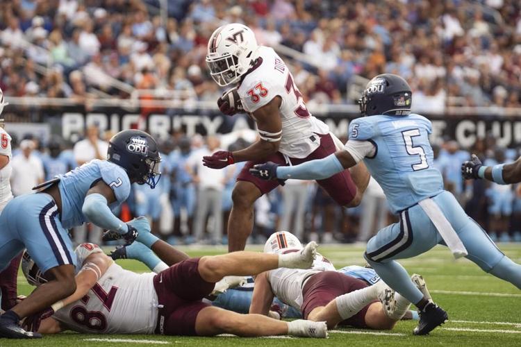 Kyron Drones runs, passes Virginia Tech past Old Dominion, 37-17