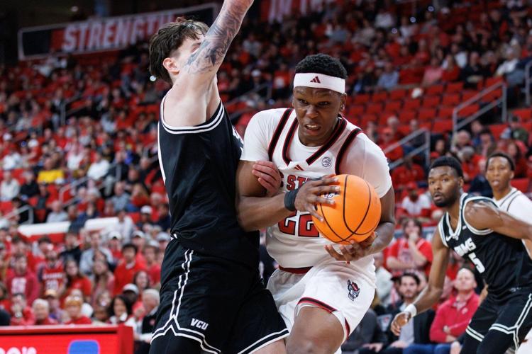 Williams and Holloman lead No. 25 NC State past VCU 85-79 in return to ...