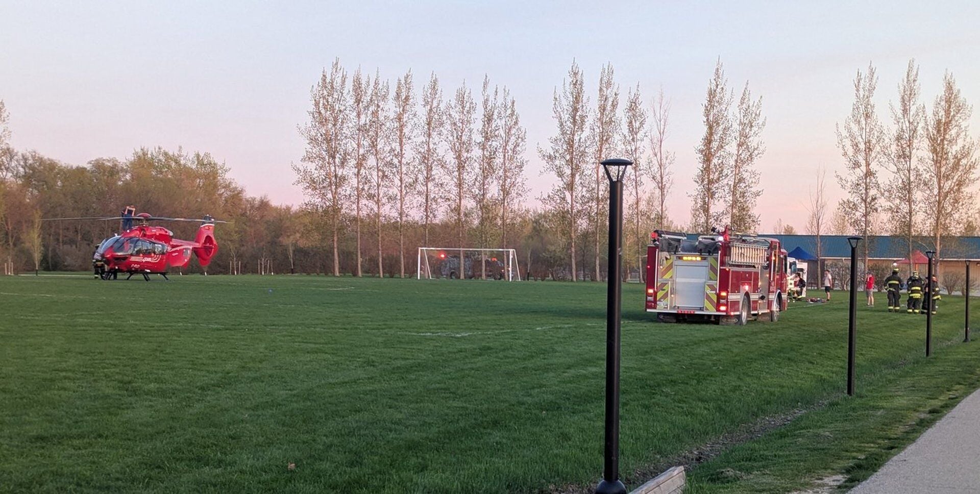 STARS ambulance responds to medical emergency in Hespeler Park
