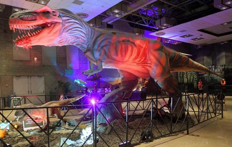 Dinosaurs invade Hamilton Convention Centre
