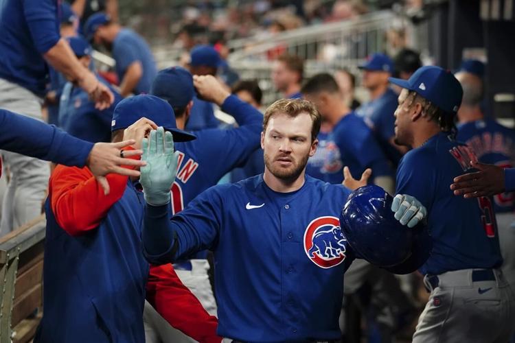 Acuña becomes first 40-70 player, Albies lifts Braves over Cubs 6-5 in ...