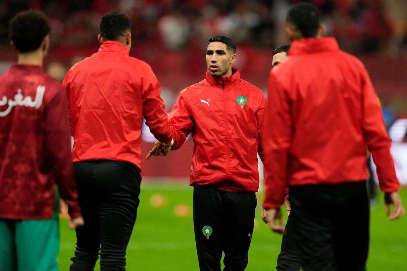 Morocco captain Achraf Hakimi asks fans to stop whistling the team at ...
