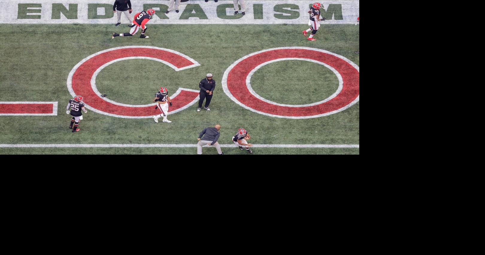 NFL teams will again stencil messages in the end zone, including 'End ...