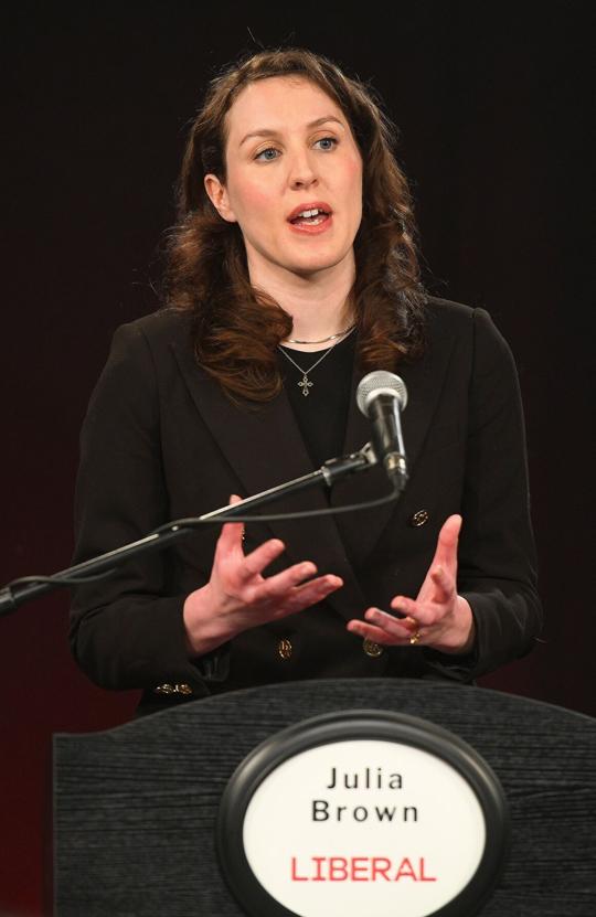 What happened at the Hamilton West—Ancaster—Dundas debate