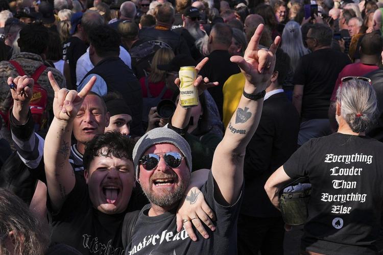 PHOTO COLLECTION: Britain Motorhead Lemmy Commemoration