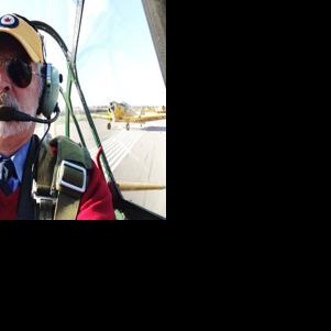 John Picone co-pilots Canadian Harvard Aircraft Association plane for ...