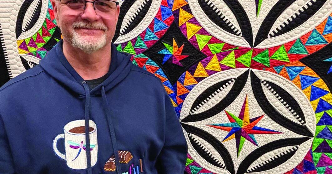 Aylmer man flourishes in quilting, a field usually dominated by women